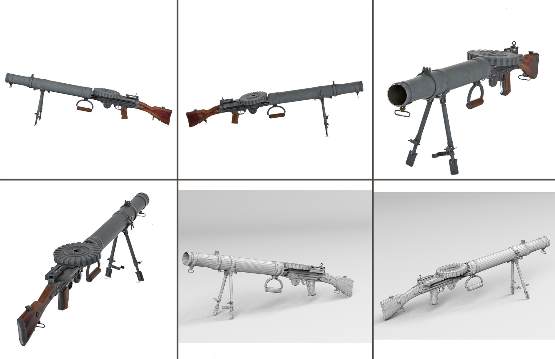 ArtStation - Collection of low poly weapons | Resources