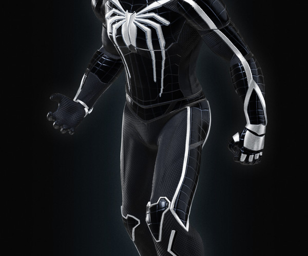 ArtStation - Spiderman Custom Suit design - 3D character asset | Resources