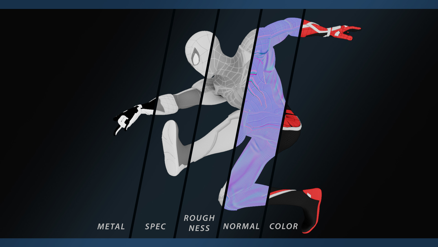 ArtStation - Spiderman Custom Suit design - 3D character asset | Resources