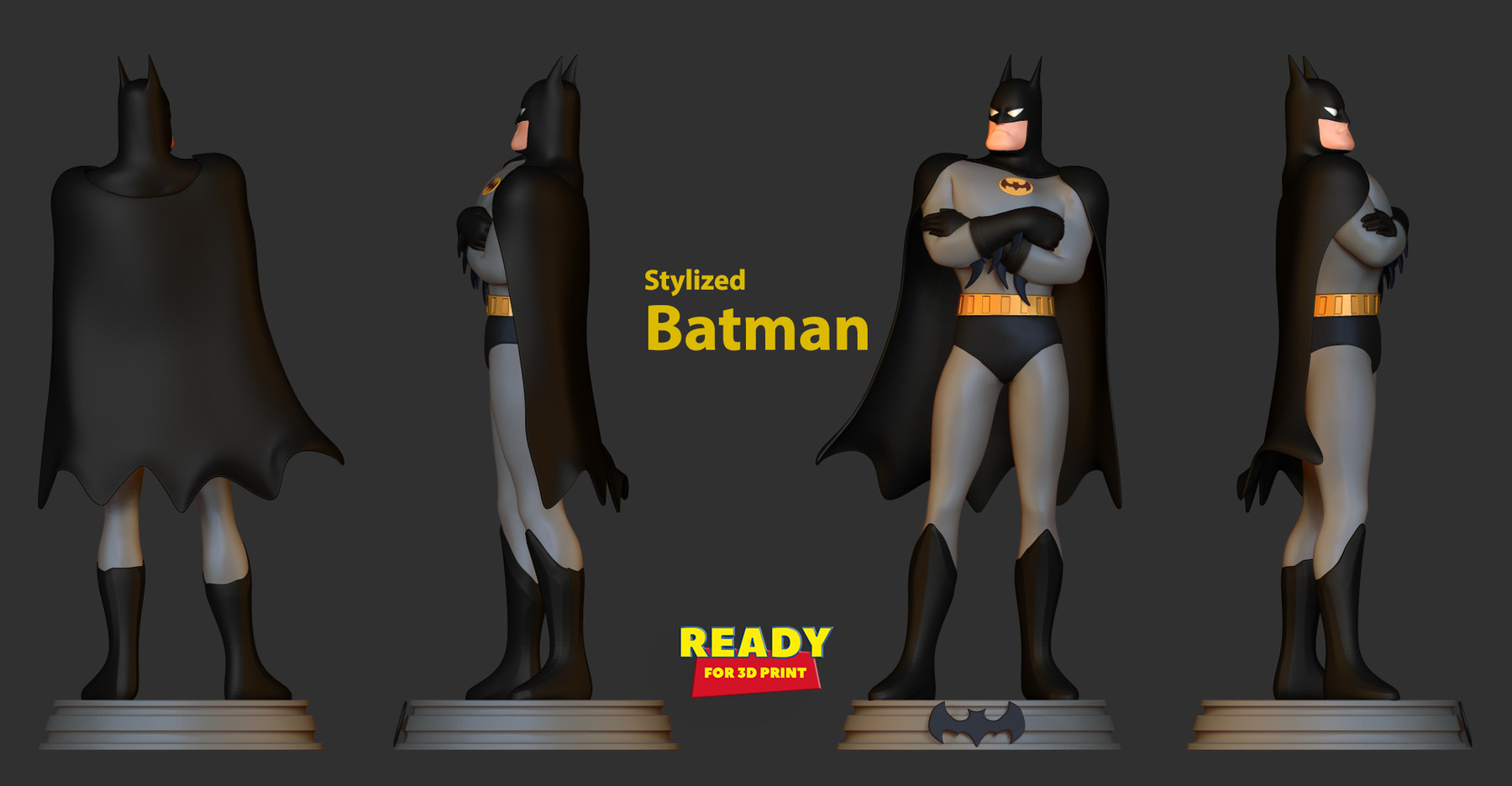 ArtStation - Stylized Batman | Resources