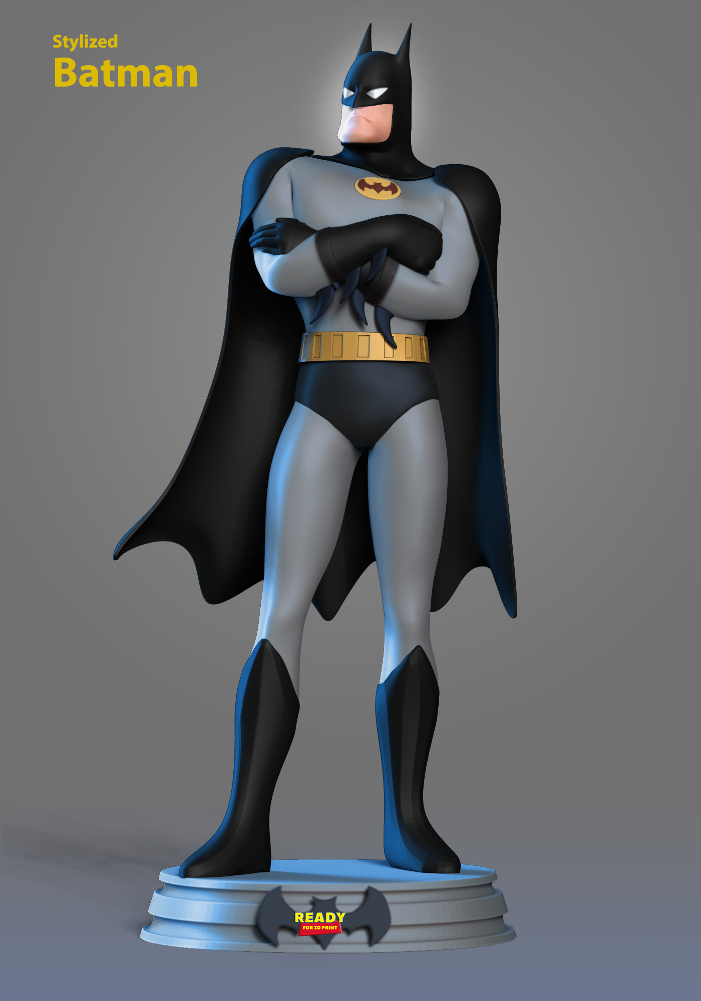 ArtStation - Stylized Batman | Resources