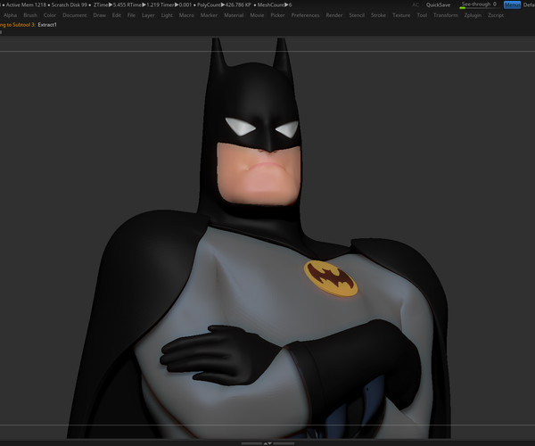 ArtStation - Stylized Batman | Resources