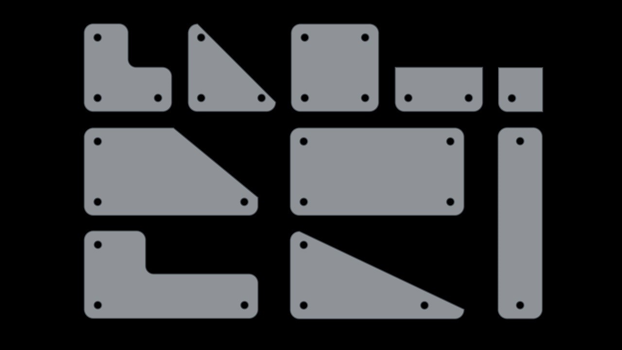 ArtStation - 10 metal elements | Resources