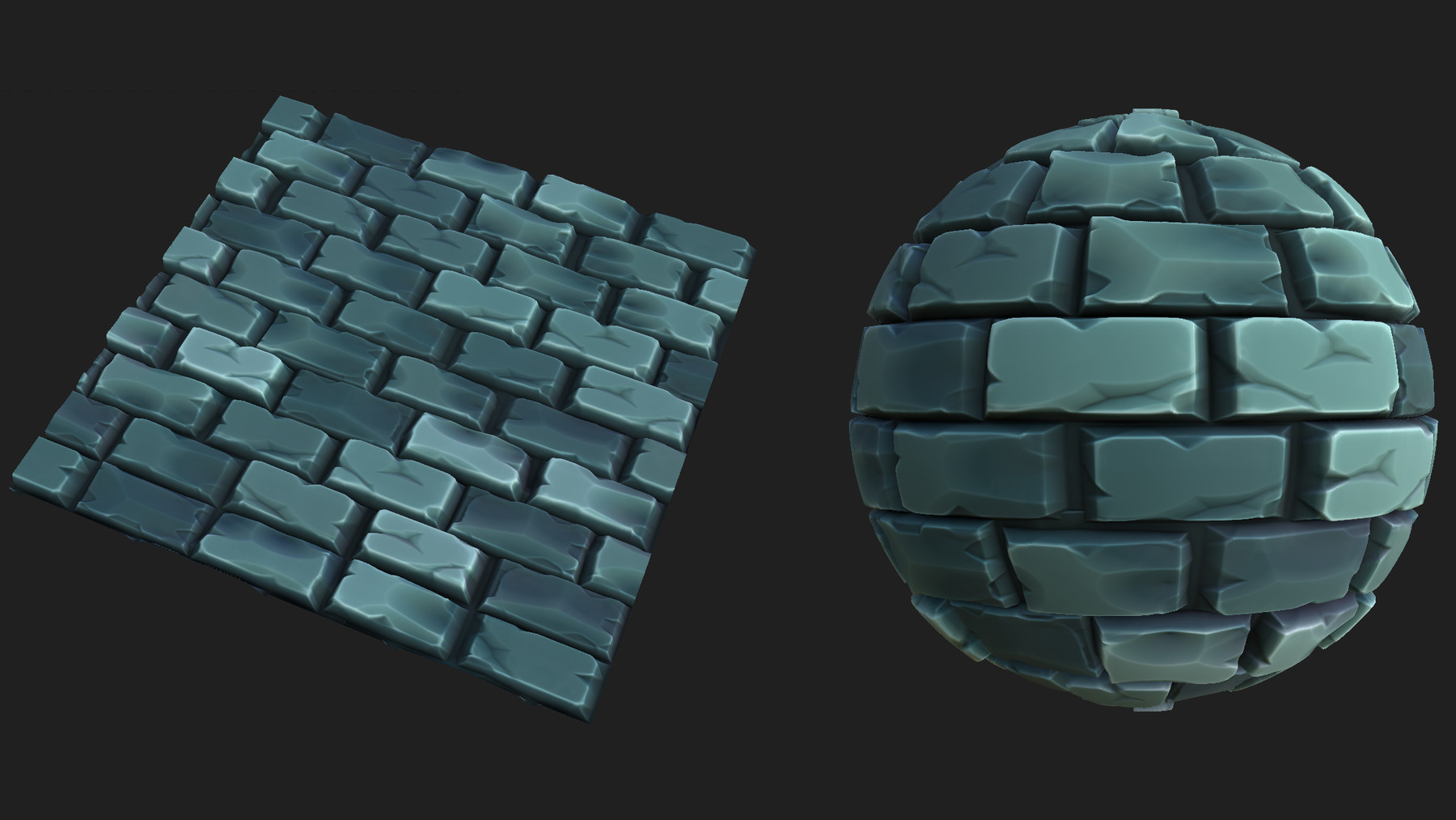 ArtStation - Stylized Bricks | Resources
