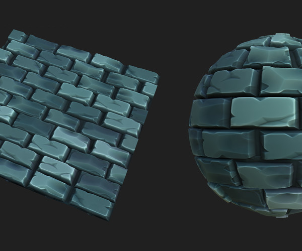 ArtStation - Stylized Bricks | Resources
