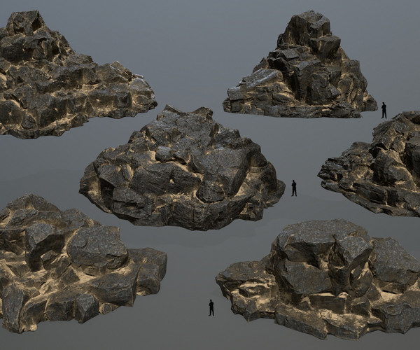 ArtStation - rocks | Game Assets