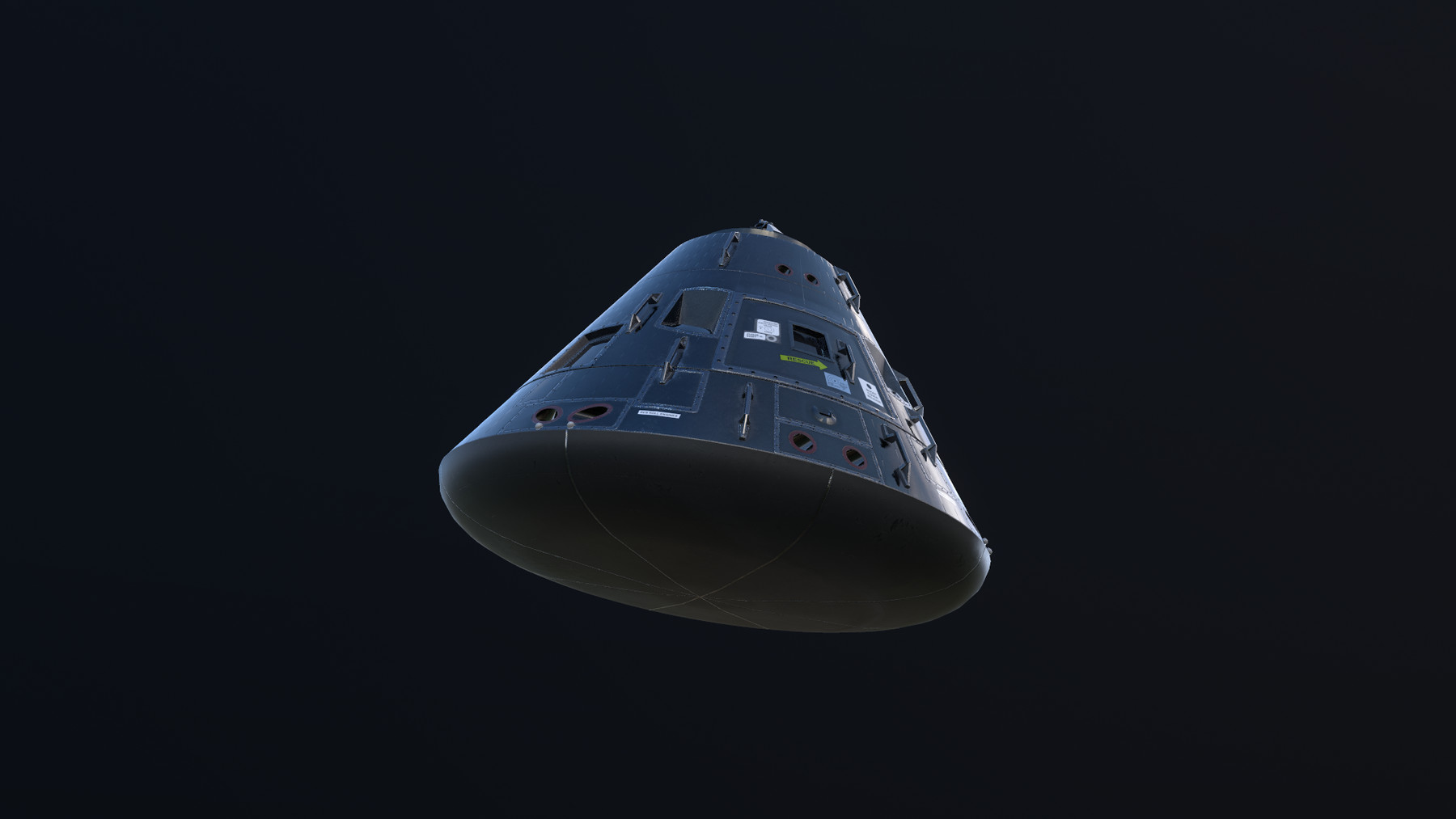 ArtStation - Apollo command and service module - 3D model | Game Assets