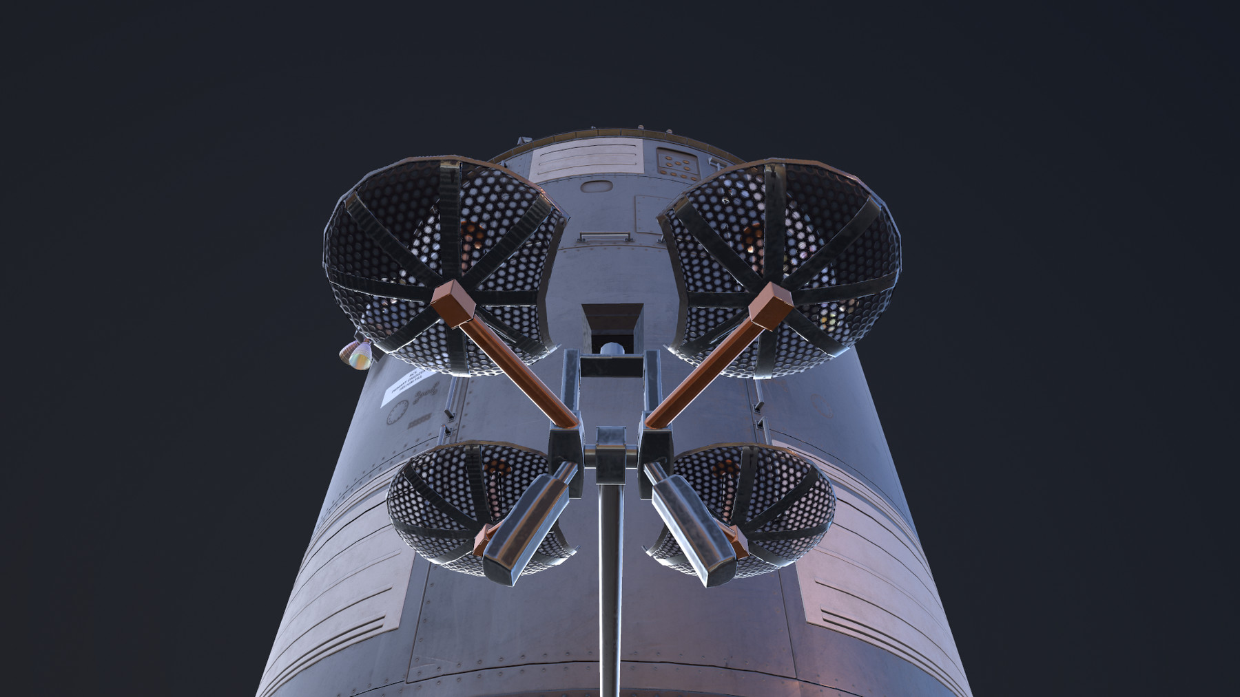 ArtStation - Apollo command and service module - 3D model | Game Assets
