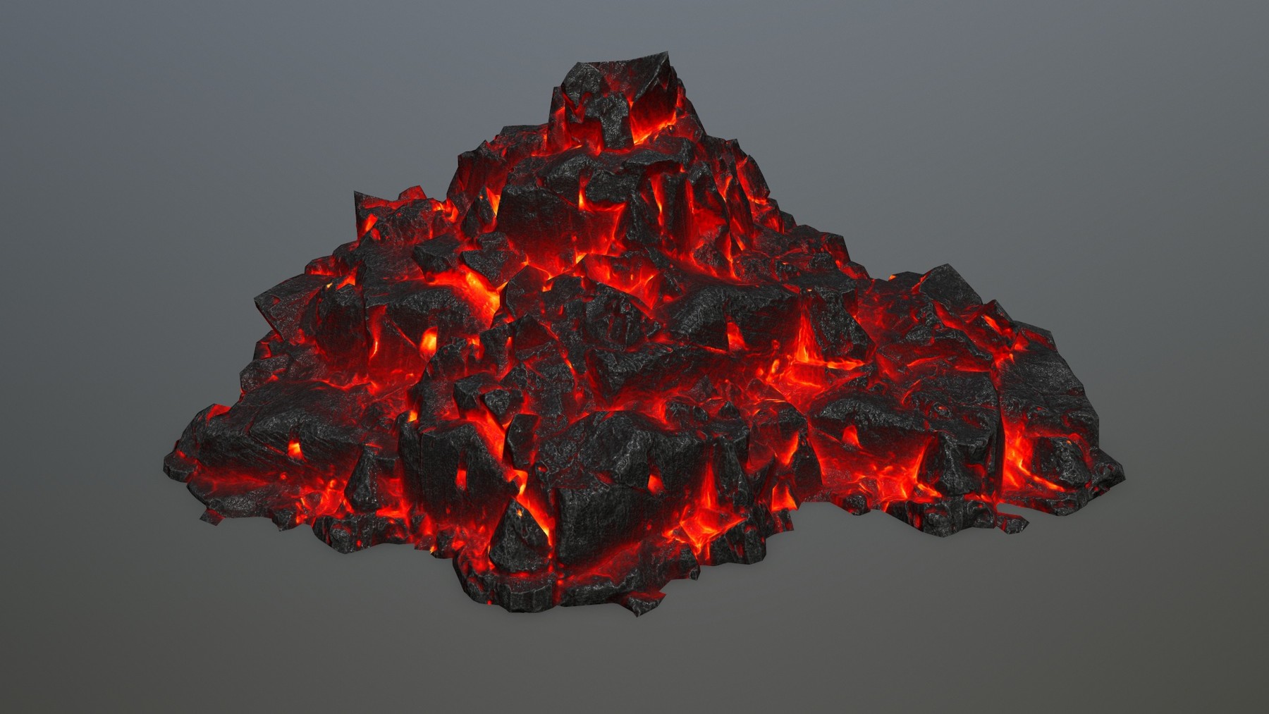 ArtStation - lava rocks set | Game Assets