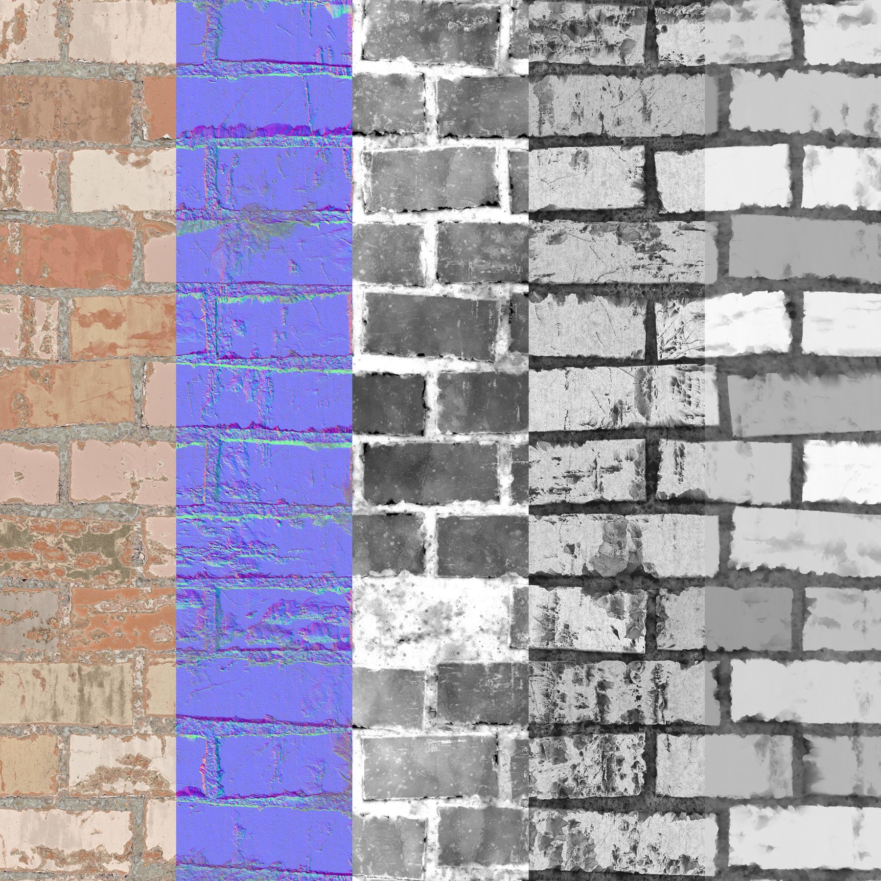 ArtStation - 180. Brick#22 | Game Assets