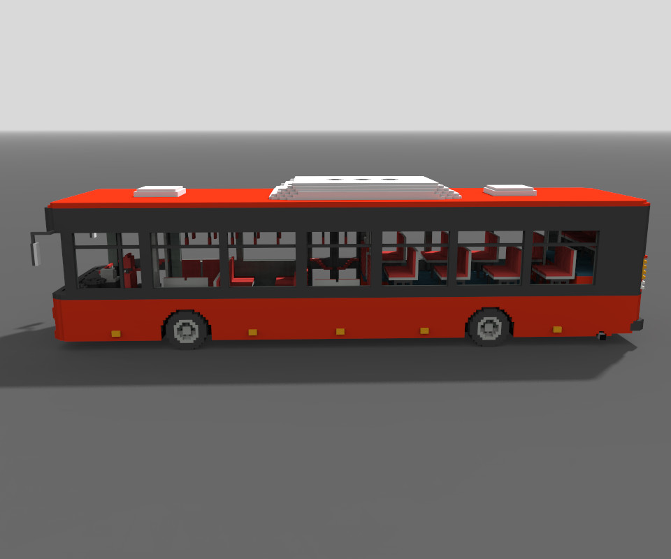 ArtStation - Voxel City Bus | Resources