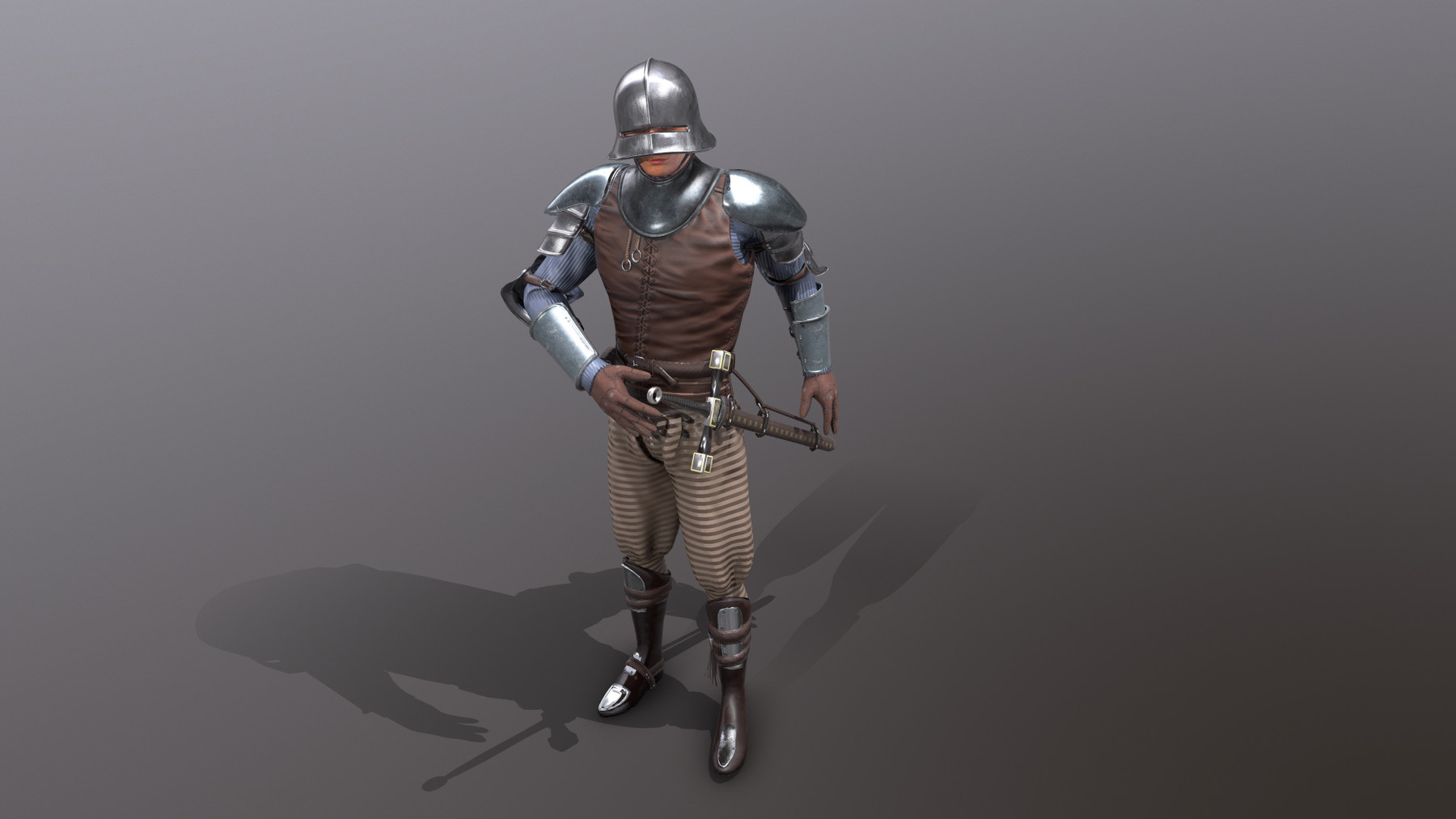 ArtStation - TAB Medieval Knight - 2 | Game Assets