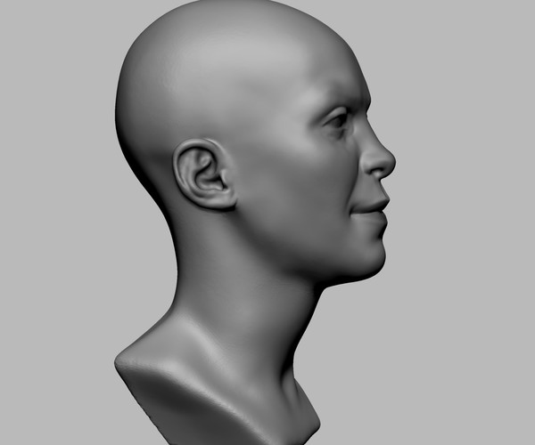 ArtStation - Base Female Head 04 | Resources