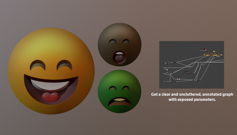 ArtStation - Emoji: Substance Designer for procedural UI elements ...