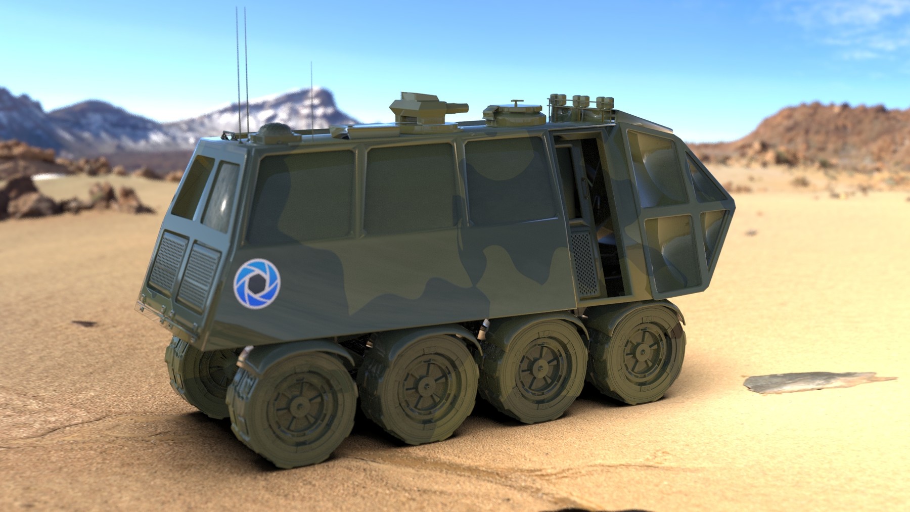 ArtStation - sci-fi vehicle | Game Assets