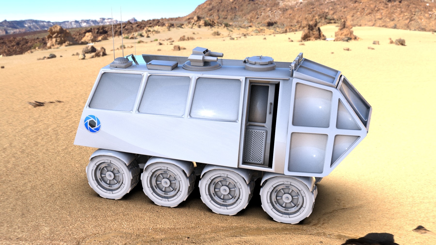 ArtStation - sci-fi vehicle | Game Assets