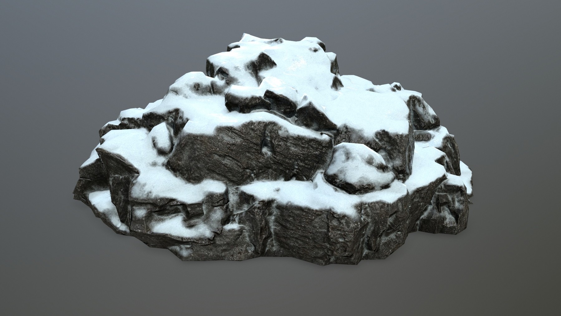 ArtStation - snow rocks | Game Assets