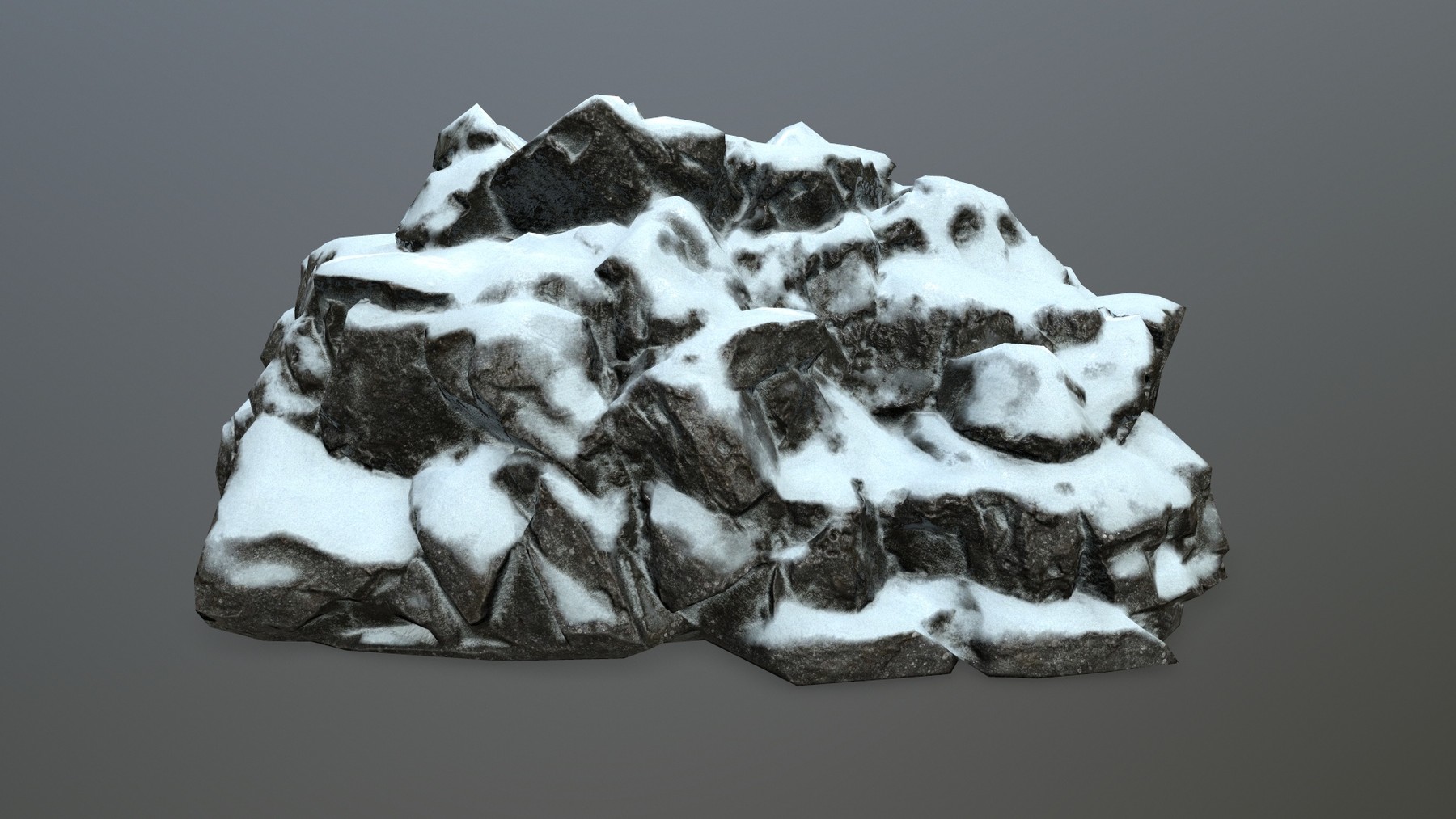 ArtStation - snow rocks | Game Assets
