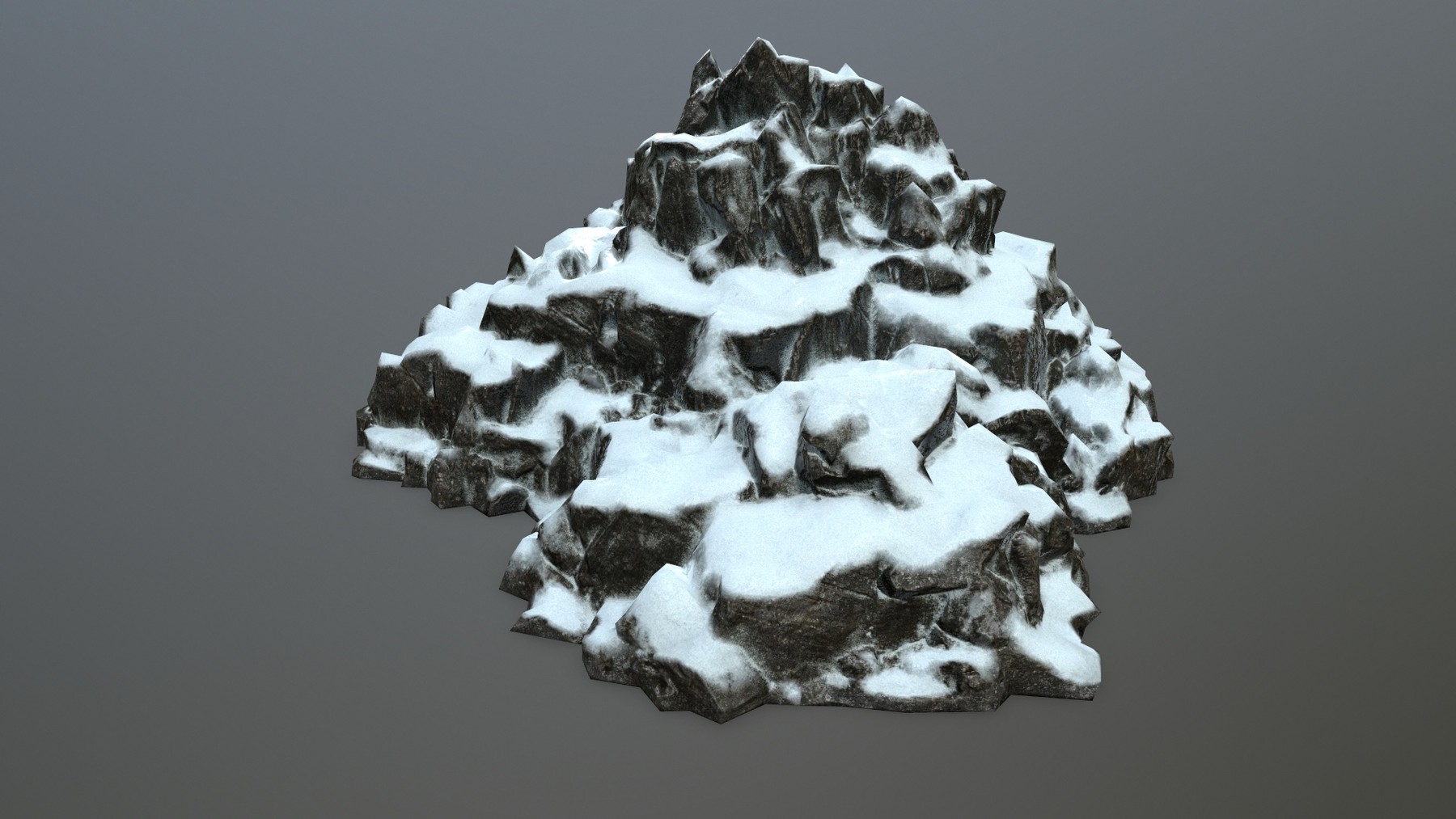 ArtStation - snow rocks | Game Assets