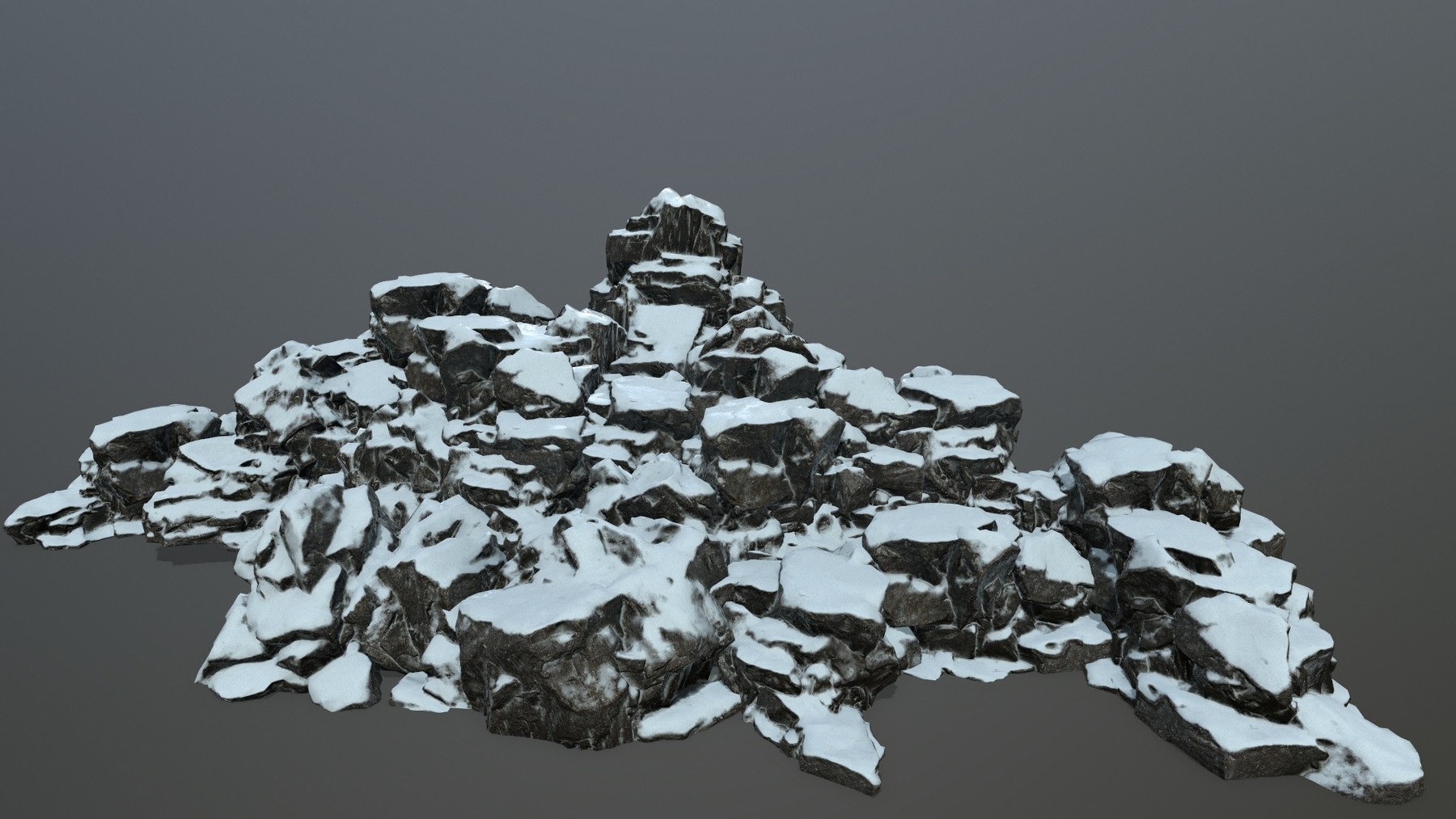 ArtStation - snow rocks | Game Assets