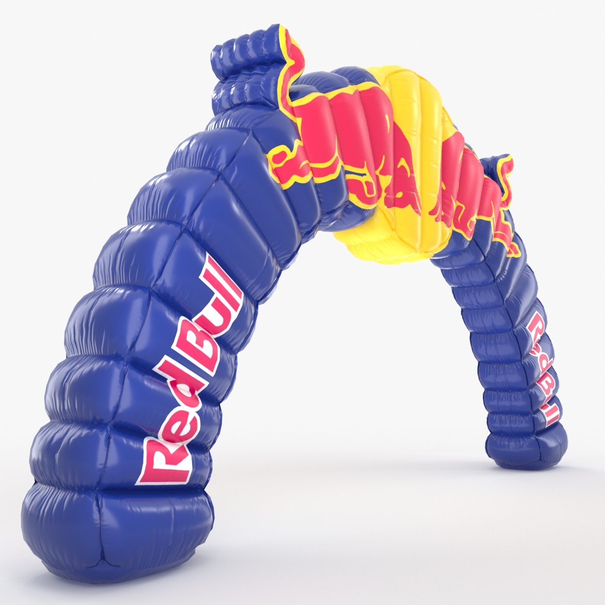 ArtStation - Red Bull Inflatable Arch Low-poly 3D model | Resources