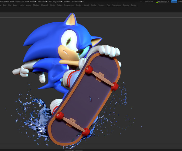 ArtStation - Sonic the Hedgehog | Game Assets