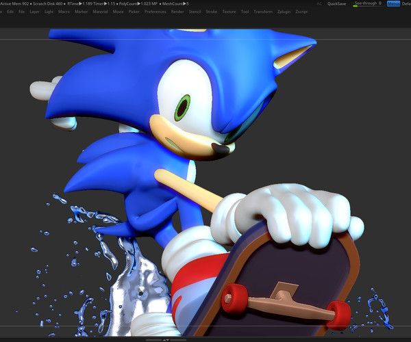 ArtStation - Sonic the Hedgehog | Game Assets