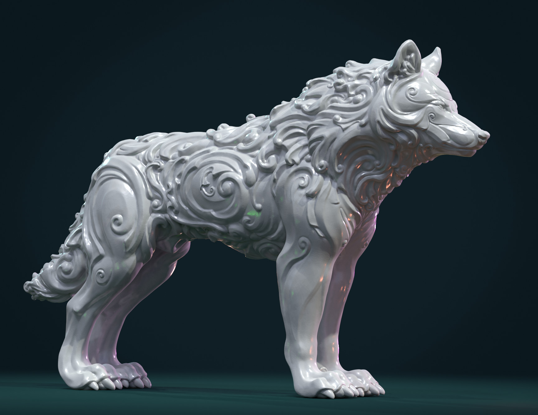 ArtStation - Wonderful Wolf | Resources