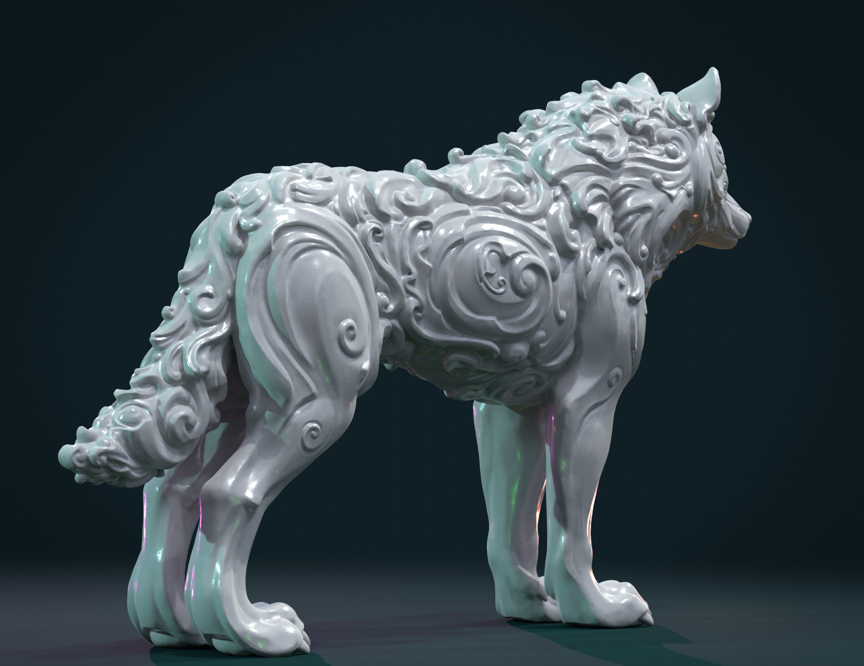 ArtStation - Wonderful Wolf | Resources