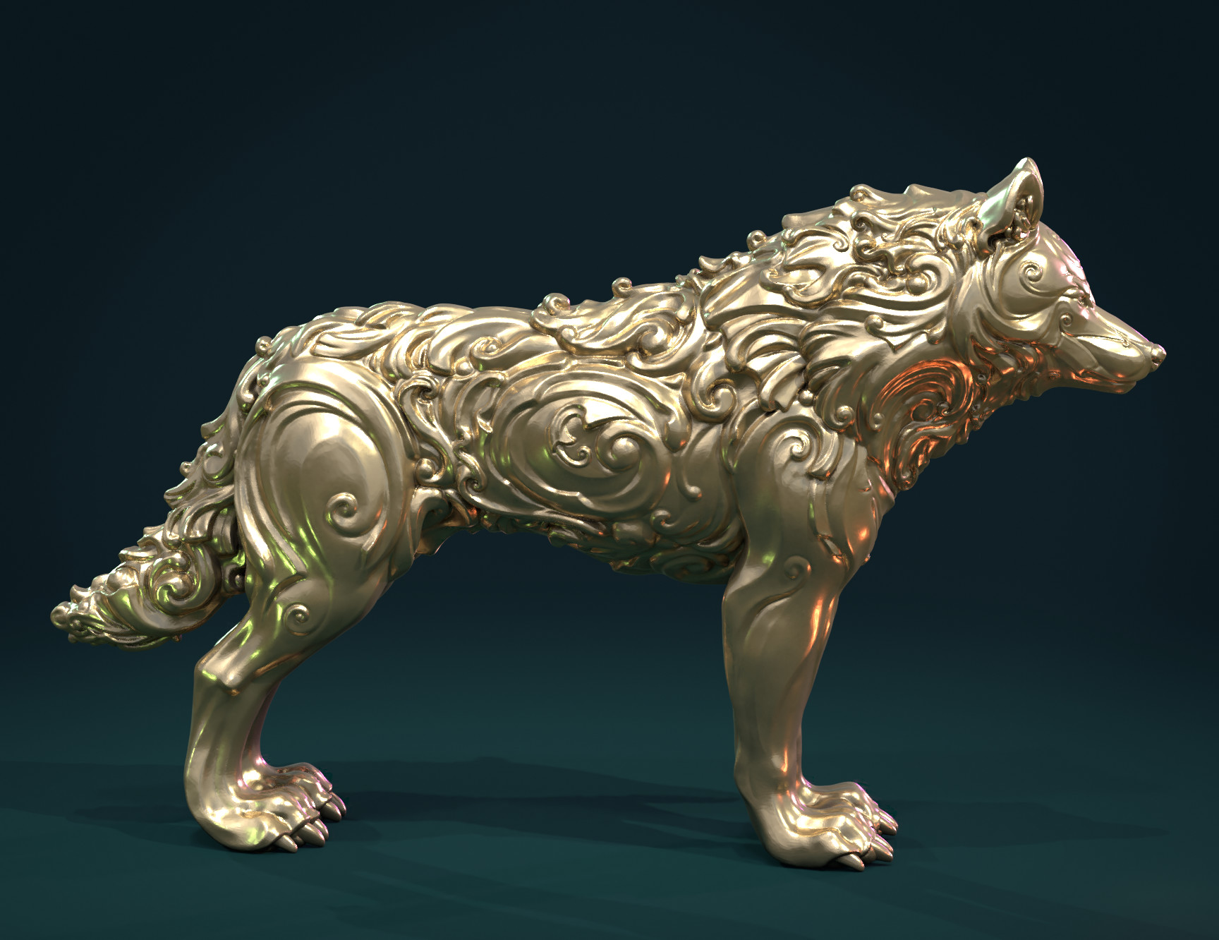 ArtStation - Wonderful Wolf | Resources