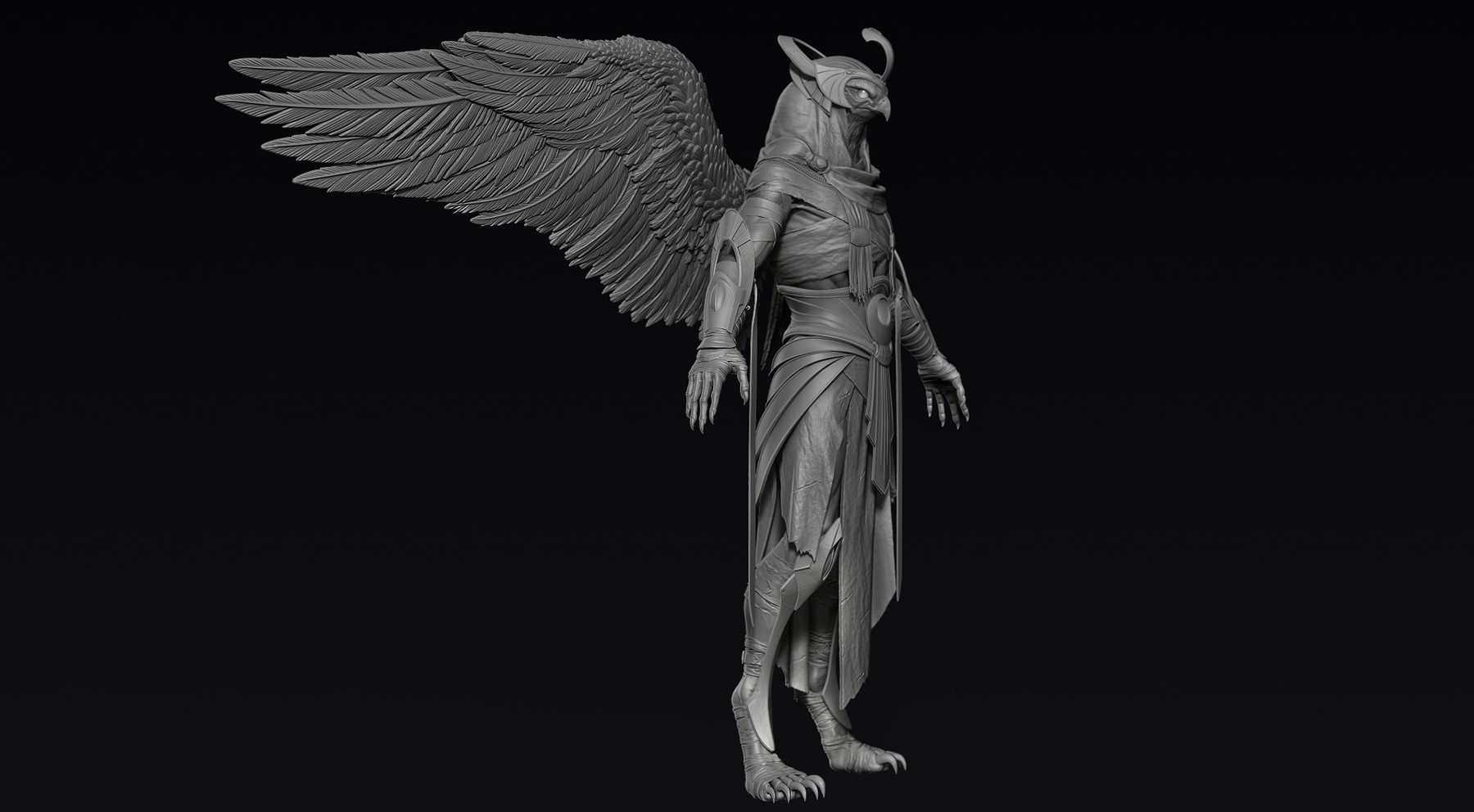 ArtStation - Horus Zbrush Model | Resources