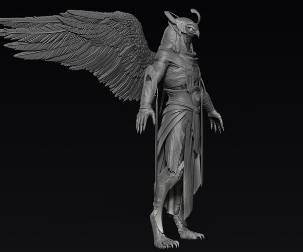 ArtStation - Horus Zbrush Model | Resources
