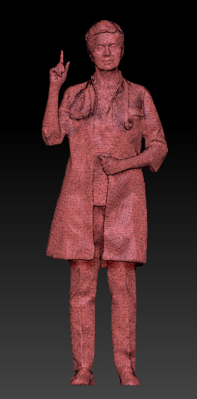 ArtStation - Adult female medical doctor 129 | Game Assets