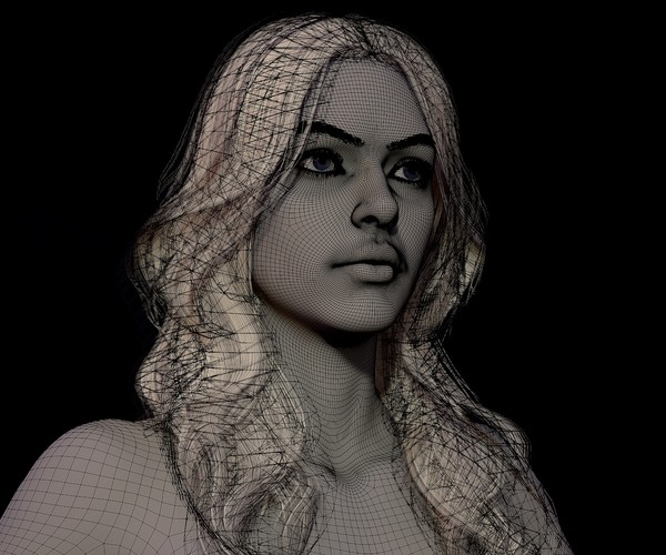 ArtStation - Realtime Realistic Female Character | Resources