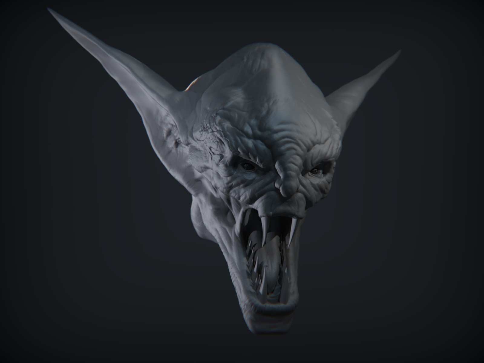 ArtStation - 15 Demon Heads | Resources
