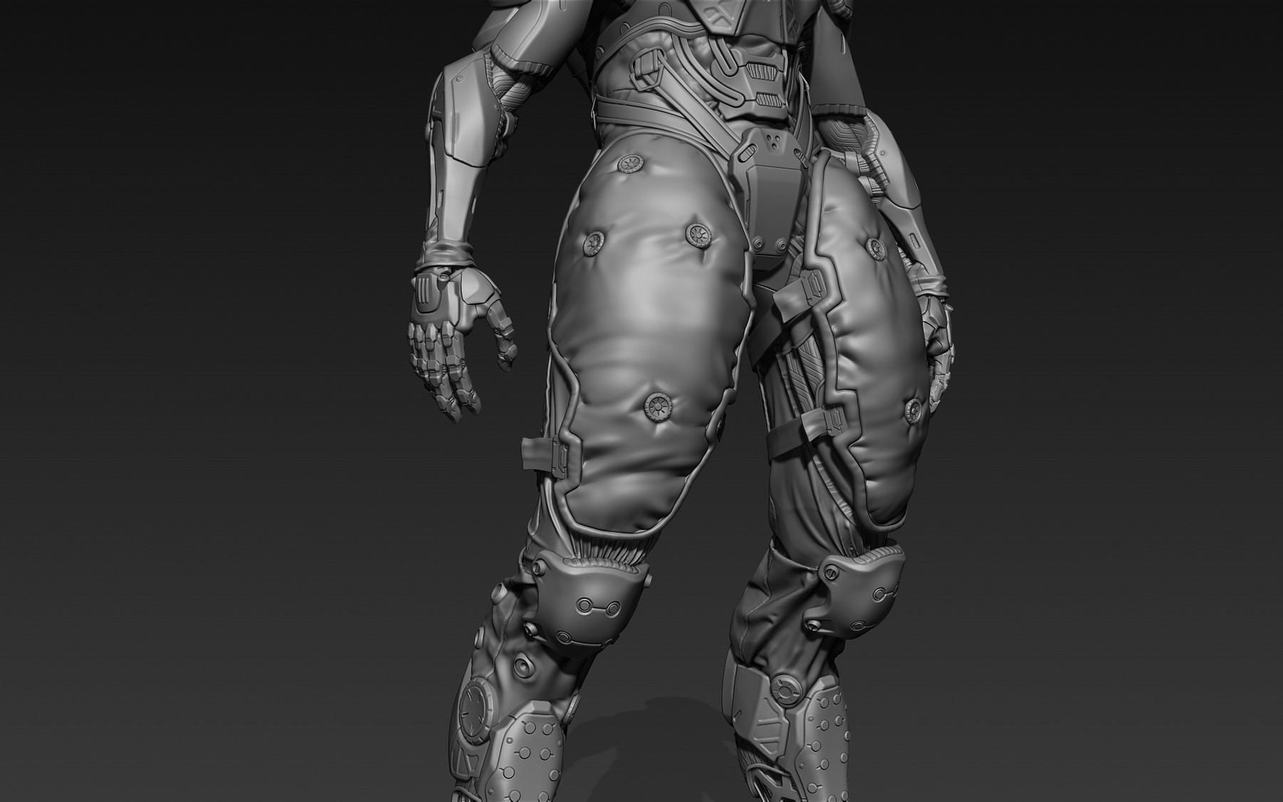 ArtStation - Droid 02 Zbrush Concept | Resources