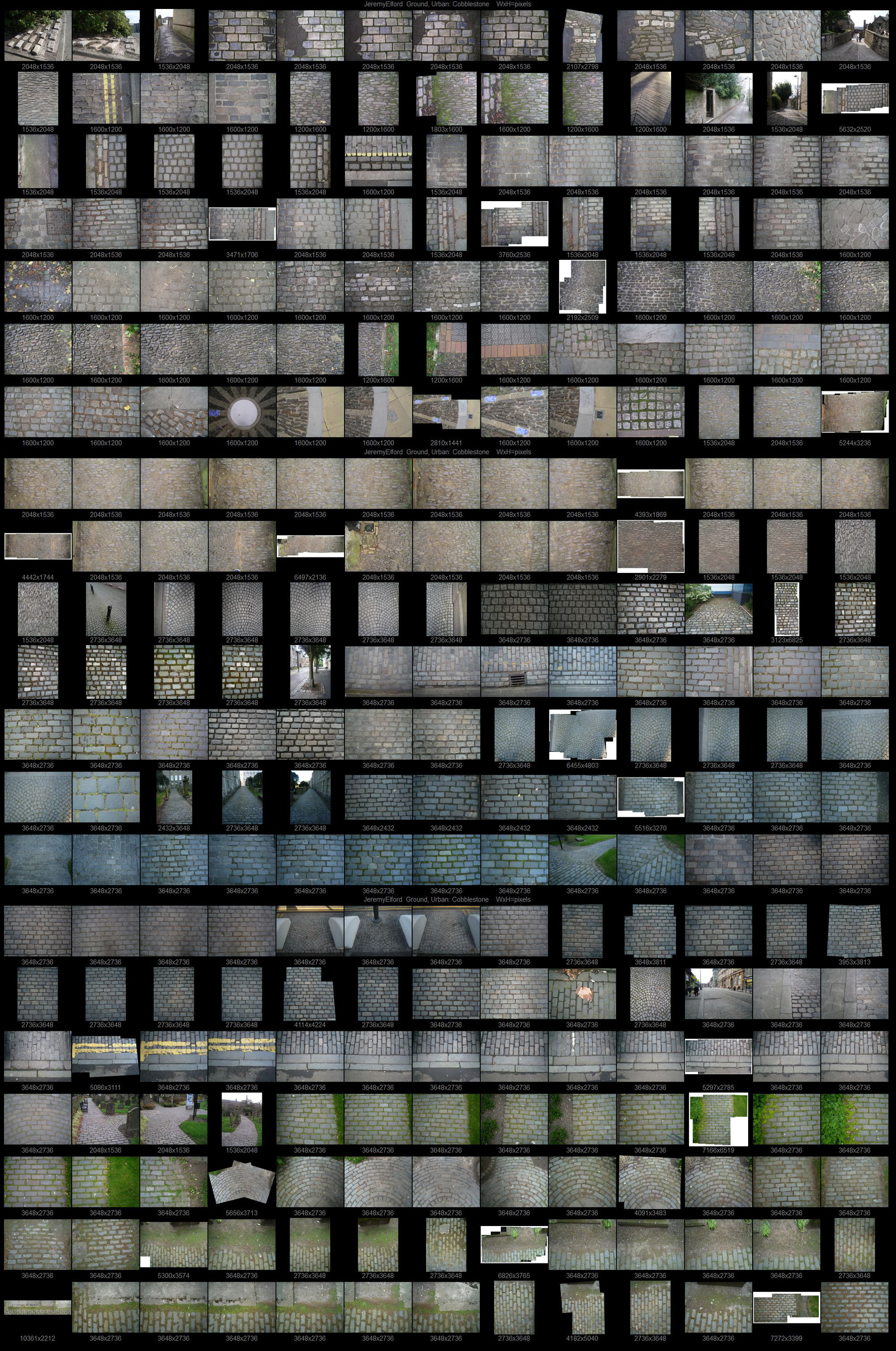 ArtStation - Ground Texture Reference 2 - Urban | Resources