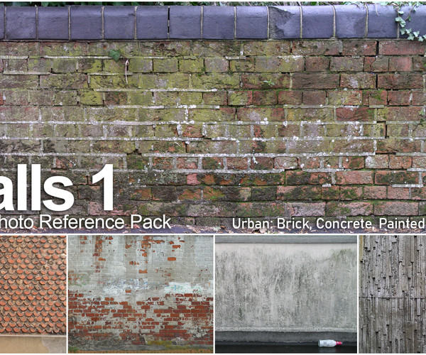 ArtStation - Wall Texture Reference 1 | Resources