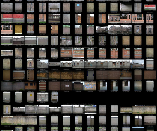 ArtStation - Wall Texture Reference 1 | Resources