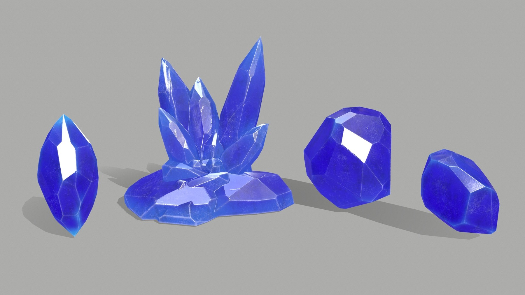 ArtStation - Crystal Set | Game Assets