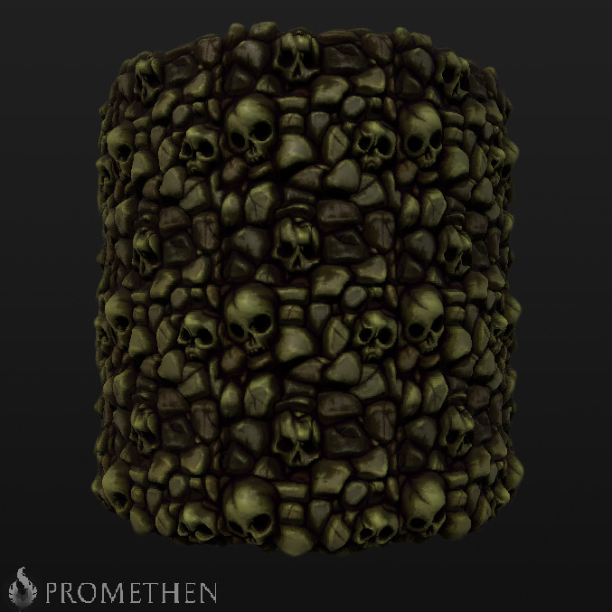 ArtStation - PMT Stylized Skull Texture | Resources