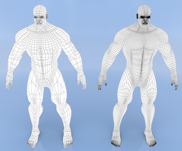 ArtStation - Male Base Mesh | Resources