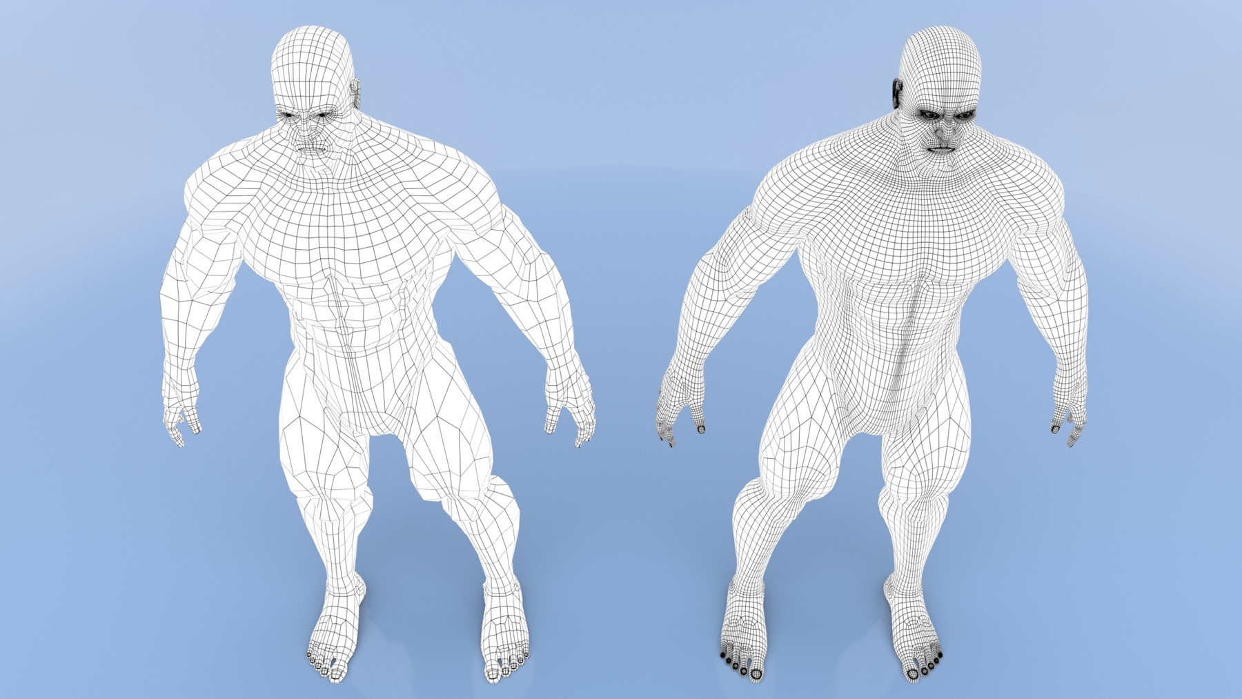 ArtStation - Male Base Mesh | Resources