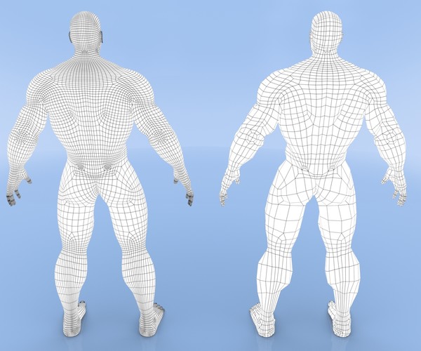 ArtStation - Male Base Mesh | Resources