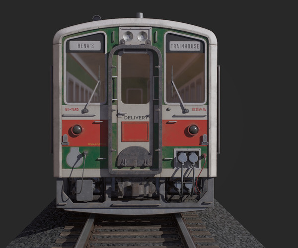 ArtStation - Rena's Train - 3D Assets | Resources