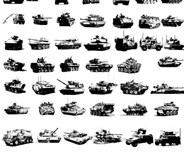 ArtStation - FREE 75 USA Modern Army Vehicles Shapes | Artworks