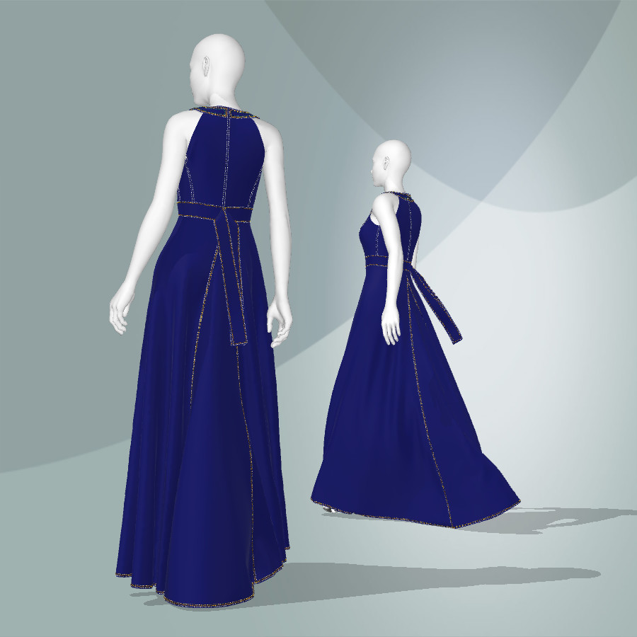 ArtStation - Marvelous design dress | Resources
