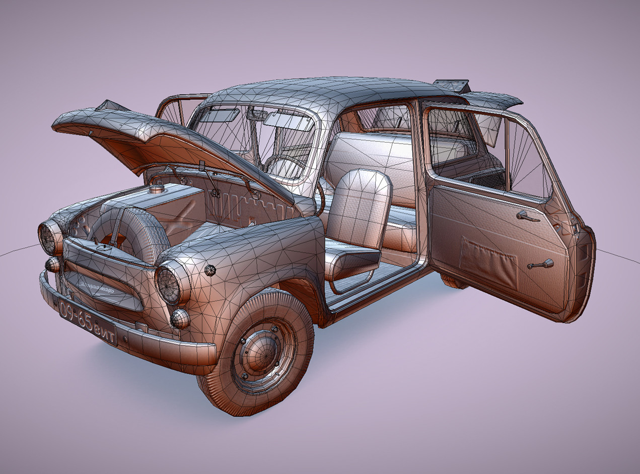 ArtStation - ZAZ-965 | Game Assets