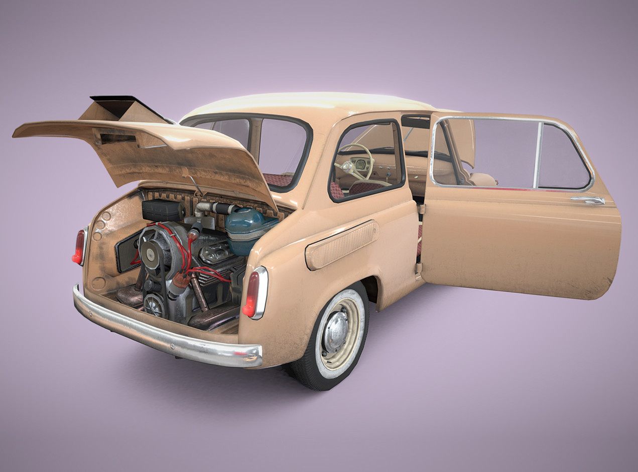 ArtStation - ZAZ-965 | Game Assets