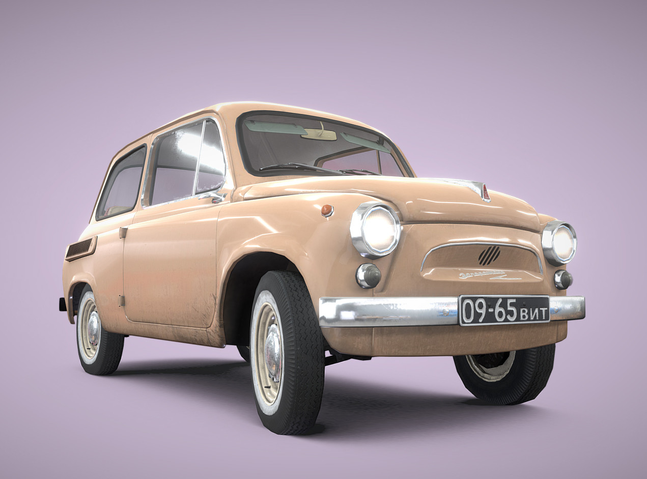 ArtStation - ZAZ-965 | Game Assets